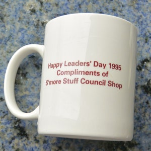 SALE Girl Scout Mug Elegant Woman GS Logo, Leader's Day, Great Gift ...