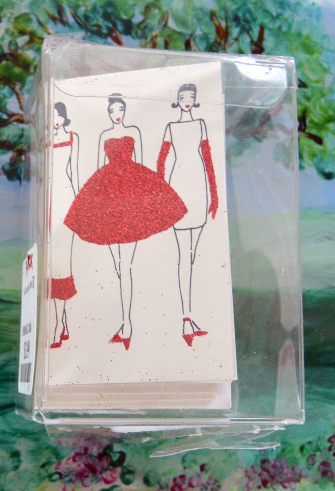 Meri Meri Note Cards: Fashion Illustration, Set of 10, (UNUSED), Boxed ...