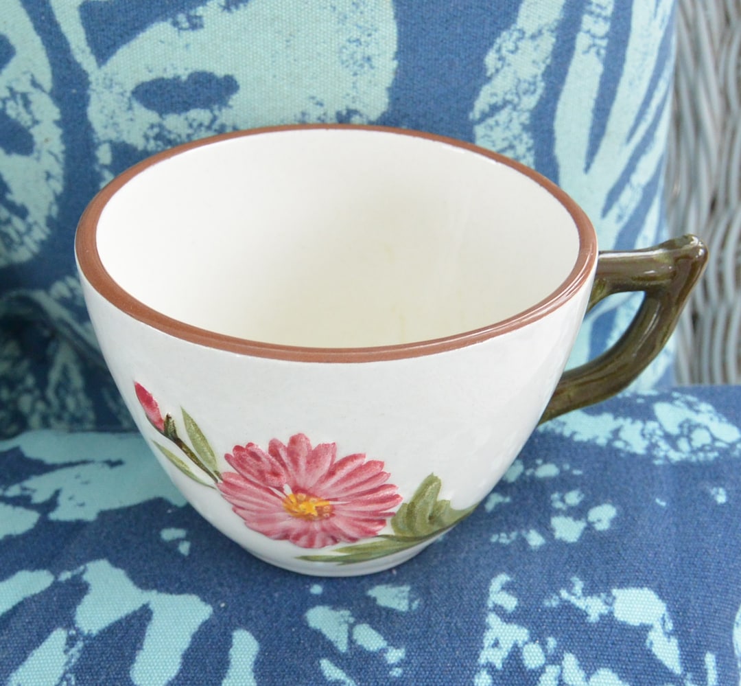SALE Stangl Pink Cosmos Cup Hand Painted, Oven Proof, US, Holds 8 Oz ...