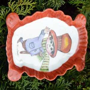 SALE! Phyllis Niebur Tiny Tim - Signed, Hand Painted Porcelain, Limoges ...