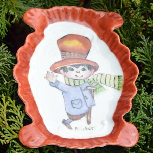 SALE! Phyllis Niebur Tiny Tim - Signed, Hand Painted Porcelain, Limoges ...