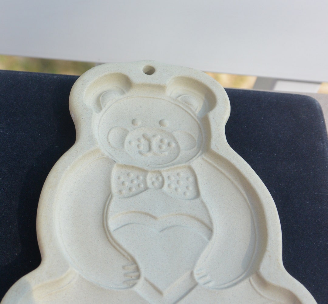 SALE! Pampered Chef Cookie Mold/press - Bear/heart, USA, Art Cookie ...