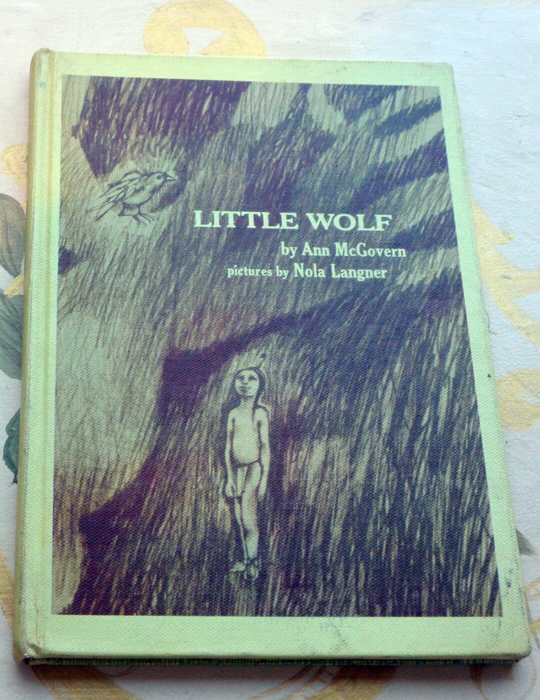 SALE Book Little Wolf Ann Mcgovern Lst Ed Hardcover - Etsy