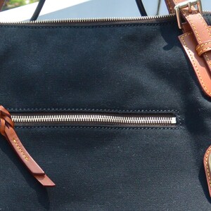 SALE! Dooney & Burke Satchel - UNUSED - Labels, Black/yellow Canvas ...