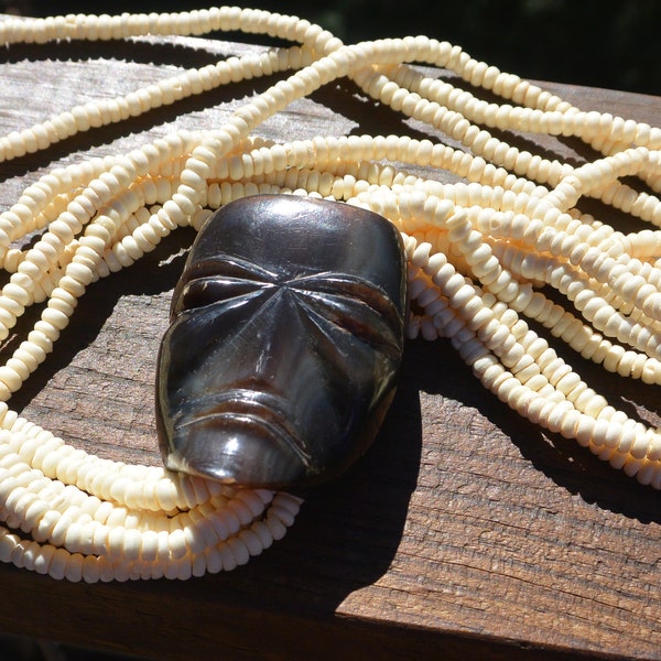 Tribal Bone Necklace - Etsy