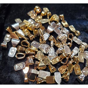 Fancy Assorted Bails Glue-on Bails for Jewelry Making - High-quality ...