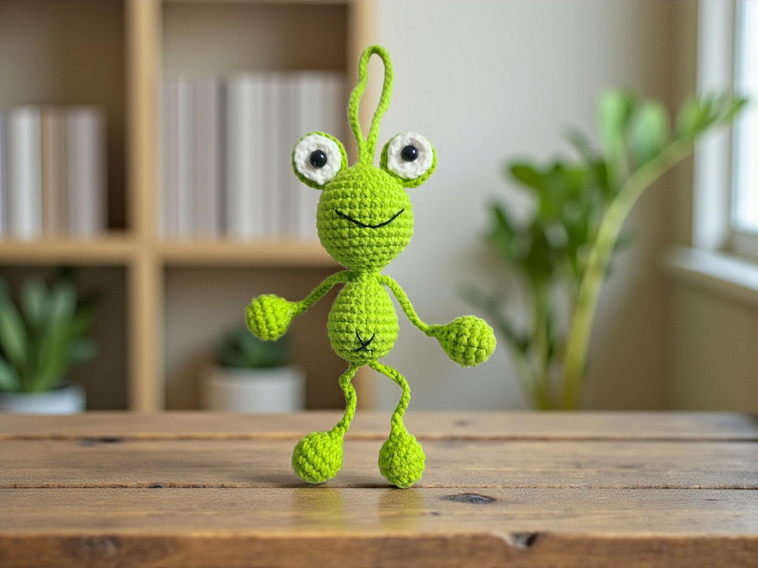 Emotional Support Amphibian ~ Crochet Frog ~ Dangly Leg Amigurumi ...