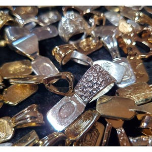 Fancy Assorted Bails Glue-on Bails for Jewelry Making - High-quality ...