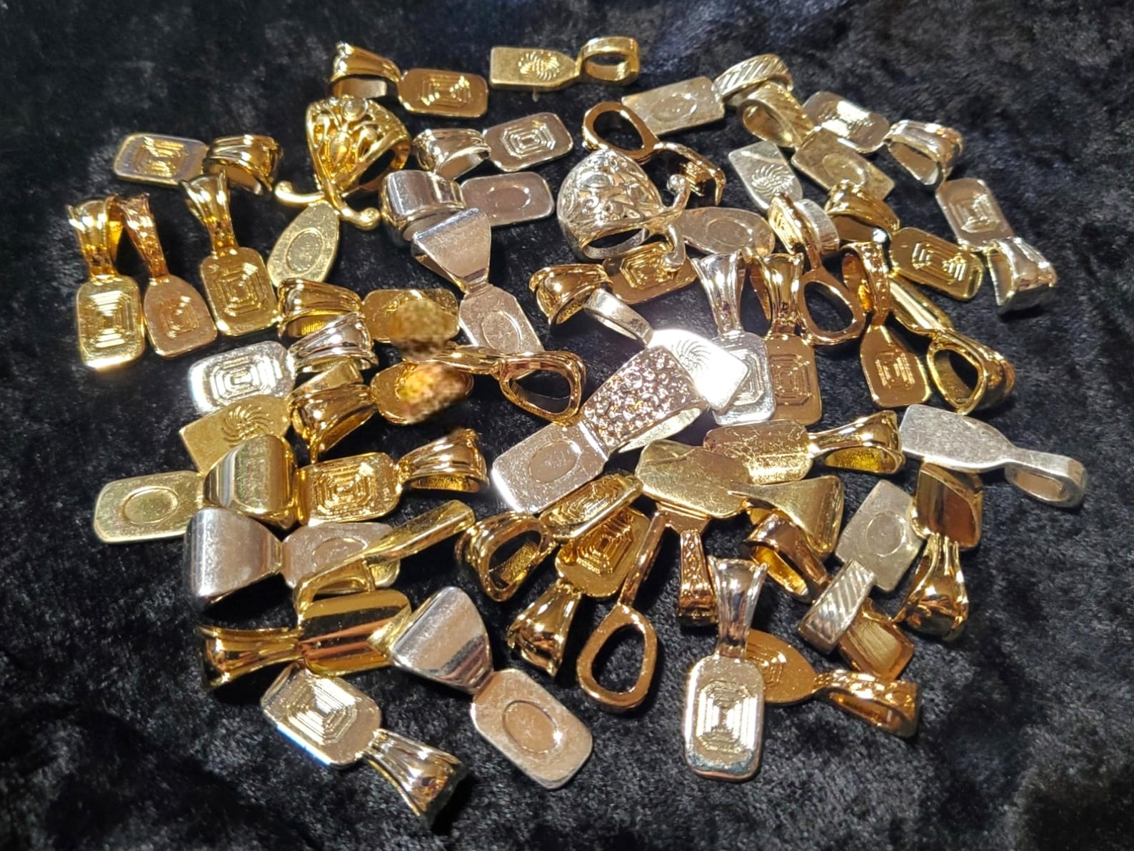 Fancy Assorted Bails Glue-on Bails for Jewelry Making - High-quality ...