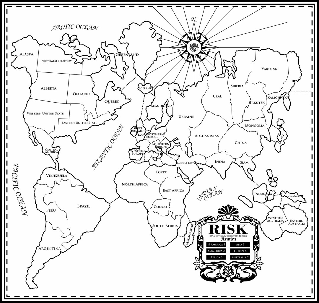 Risk Board Vector Art - the Game Risk Art Download - Make Your Own Risk ...