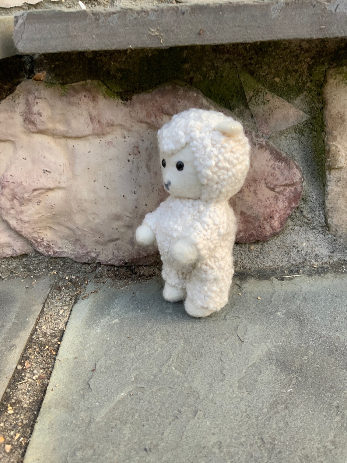 DIY Sheep Hand Sewn Doll Pattern, Wool Felt Sheep Doll Pattern ...