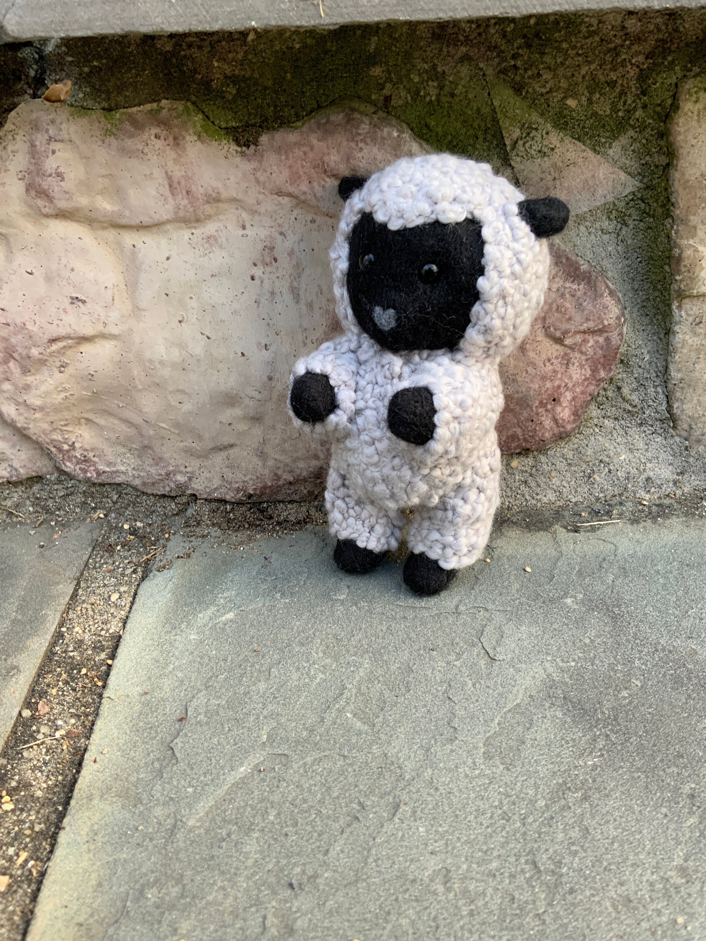 DIY Sheep Hand Sewn Doll Pattern, Wool Felt Sheep Doll Pattern ...