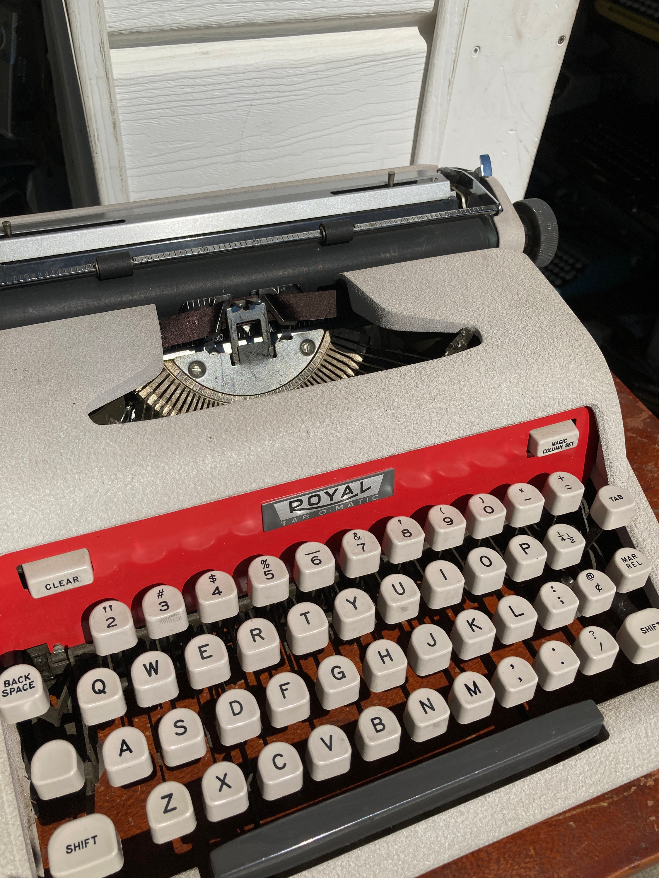 Vintage Royal Tab-o-matic Typewriter - Etsy
