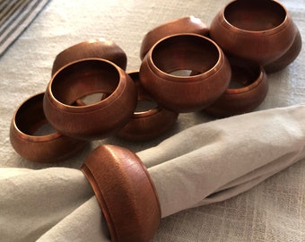 Copper Napkin Ring - Etsy