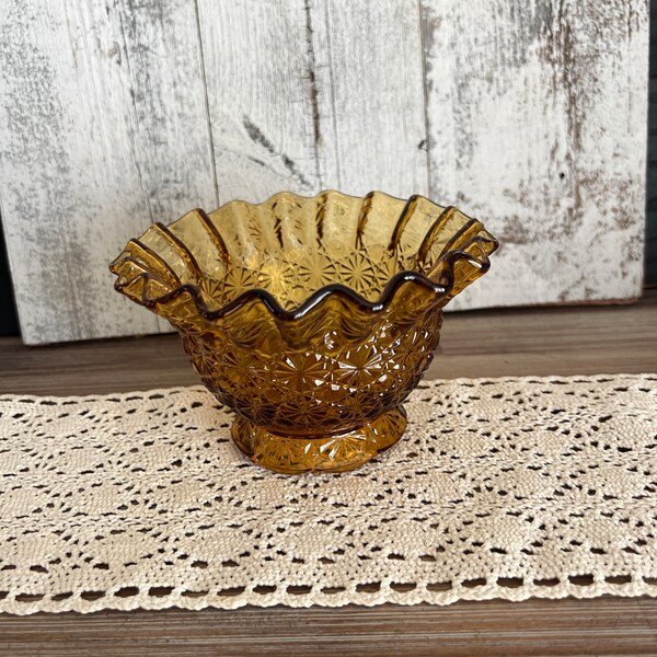 Amber Candy Dish - Etsy