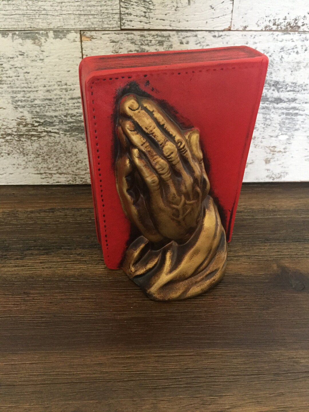 Praying Hands Bible Bookend Holy Bible Bookend Praying - Etsy