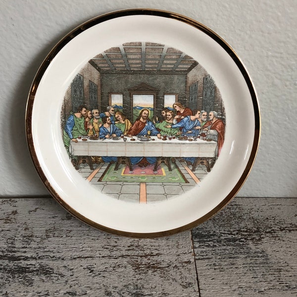 Last Supper Plate - Etsy