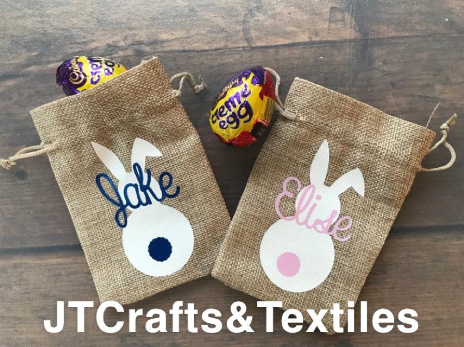 Easter Treat Bag Personalised With Name - Etsy