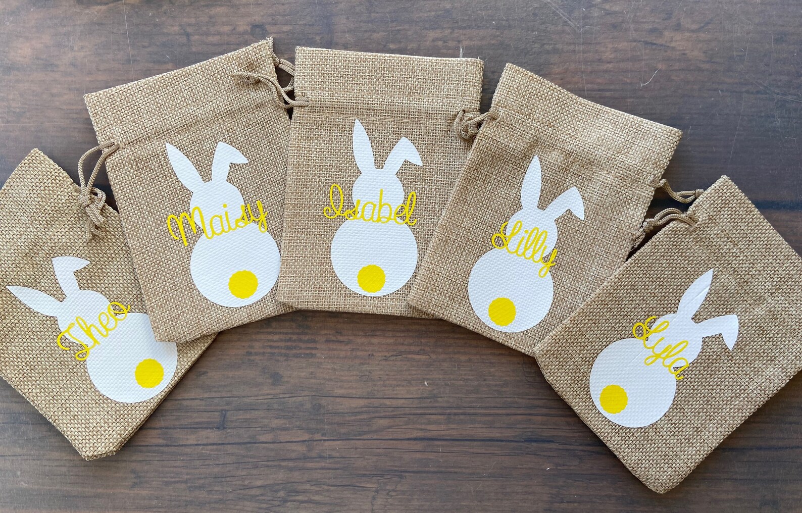 Easter Treat Bag Personalised With Name - Etsy