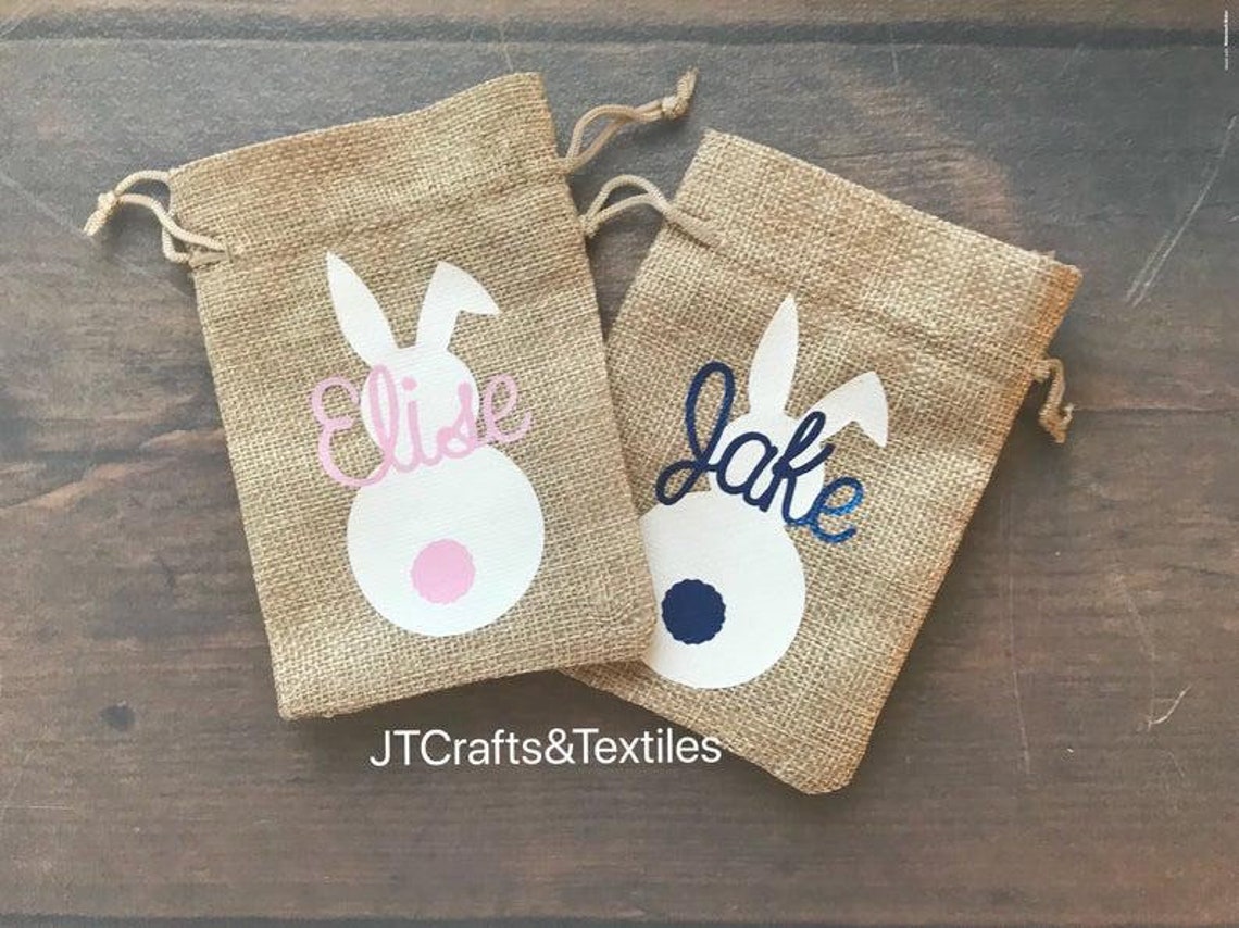 Easter Treat Bag Personalised With Name - Etsy