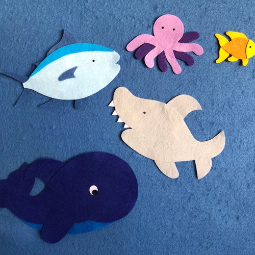 Under the Sea Felt Board Set - Etsy