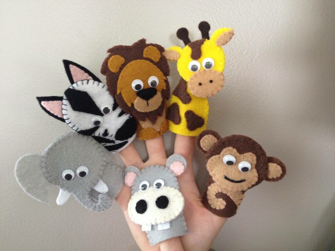 Any Single Finger Puppet | Etsy