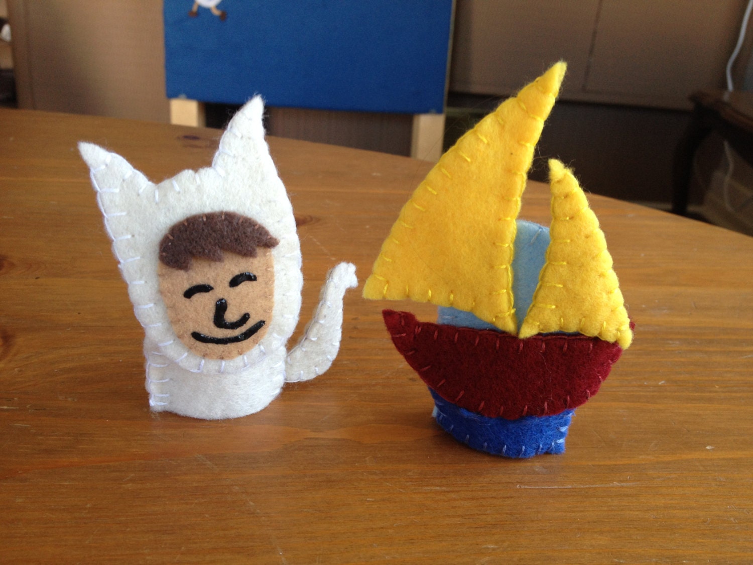 Where the Wild Things Are Finger Puppet Set - Etsy