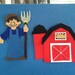 Old Mcdonald's Farm Felt Board Set - Etsy