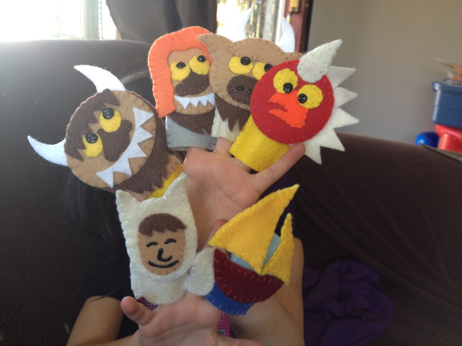 Where the Wild Things Are Finger Puppet Set - Etsy