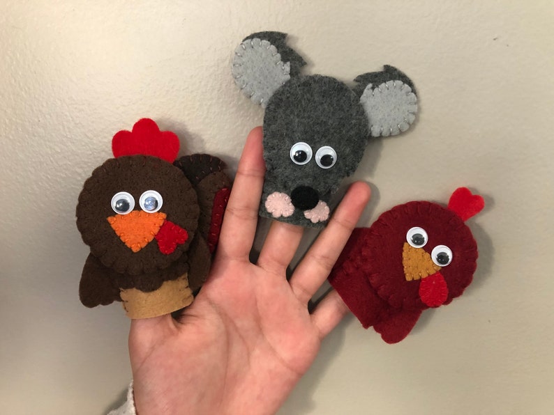 Any Three Finger Puppets - Etsy