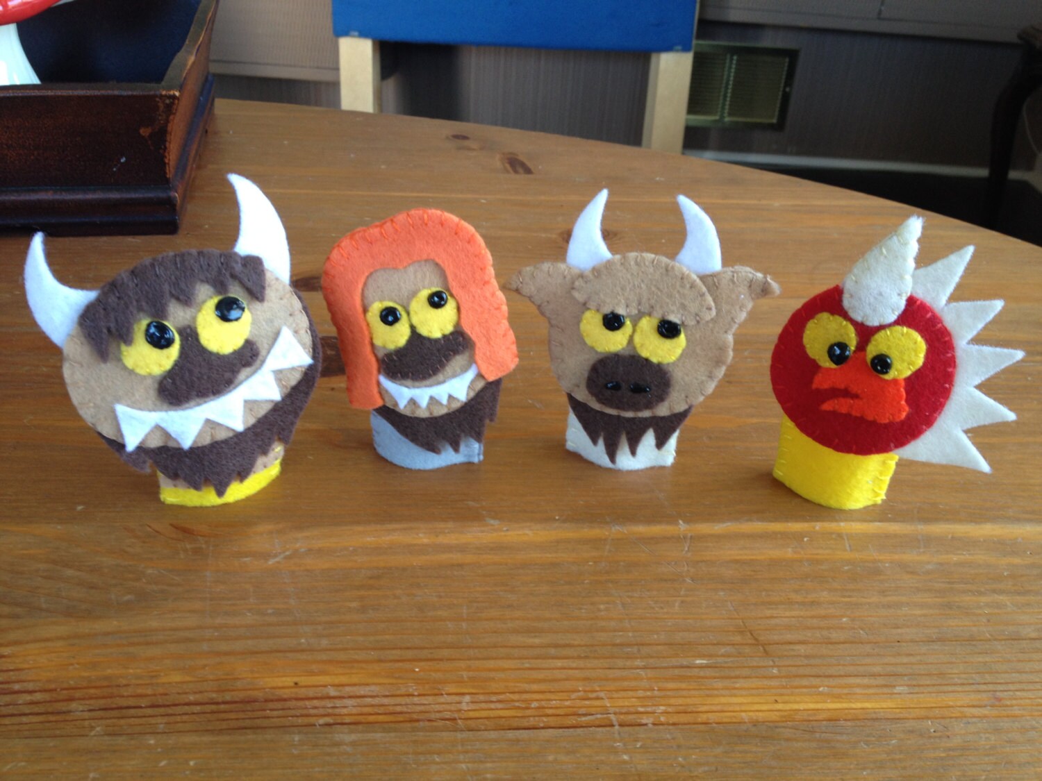Where the Wild Things Are Finger Puppet Set - Etsy
