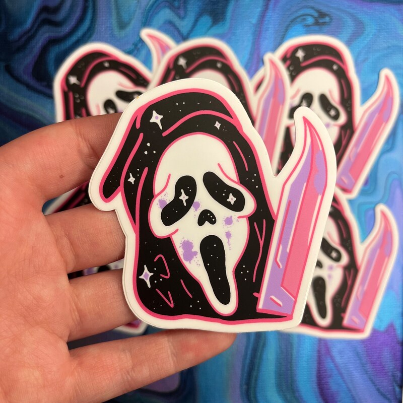 Pink Ghostface - Etsy