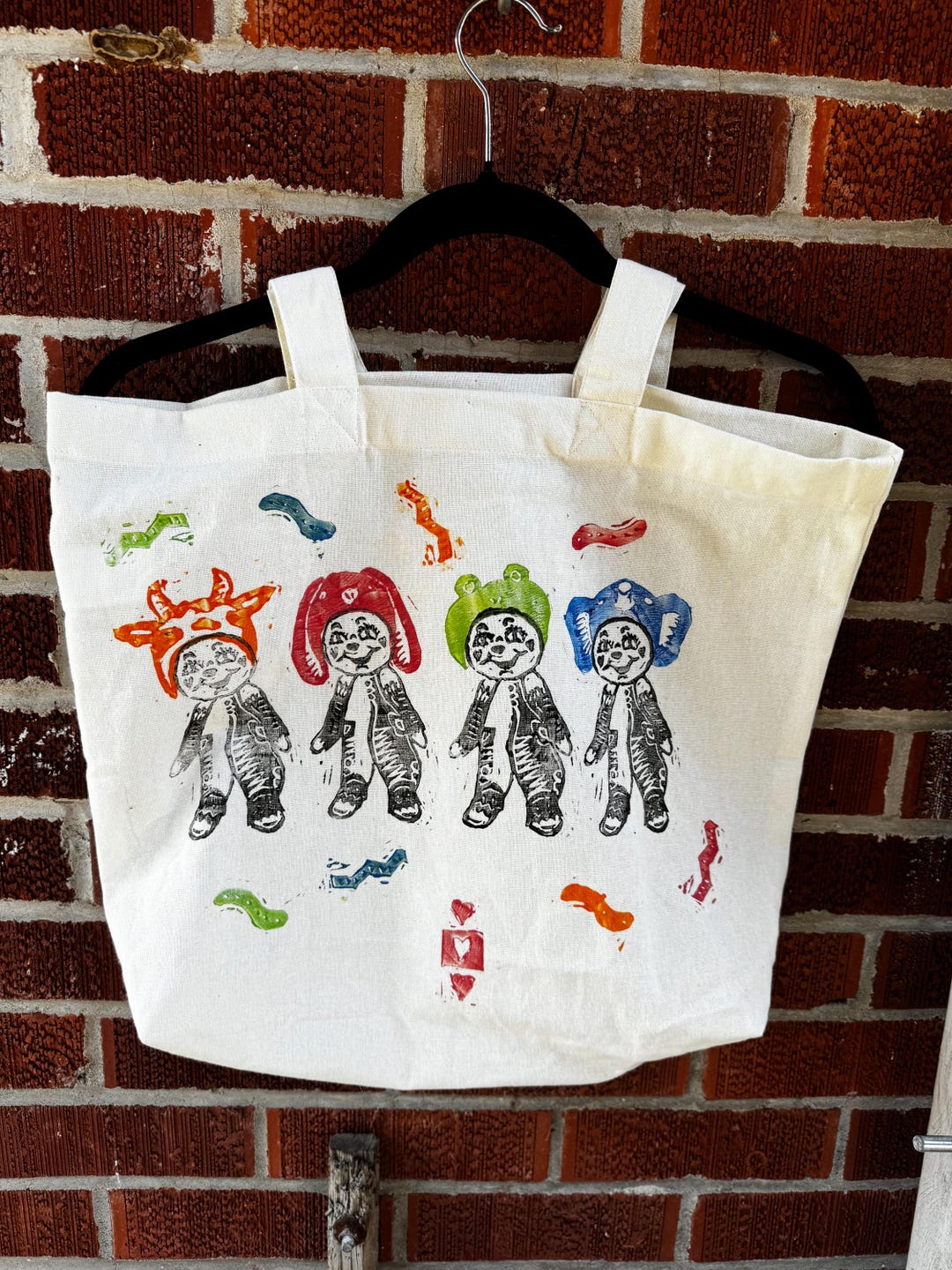 Kewpie Tote Bag Kawaii Purse Vintage Clown Bag Sonny Angel Inspired Bag ...