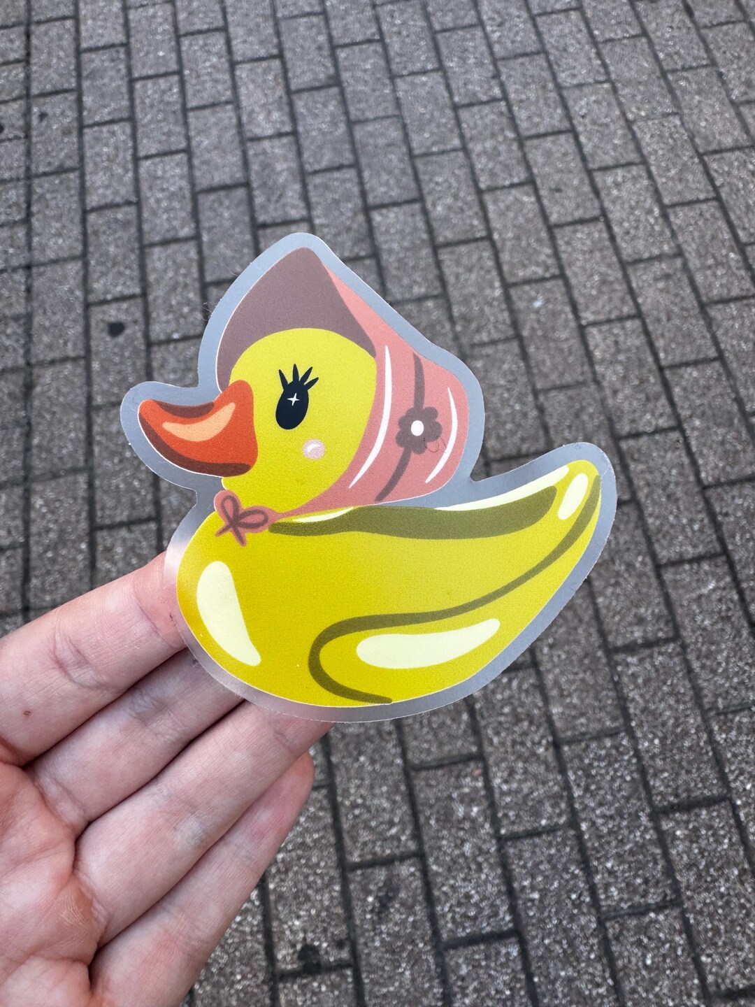 Rubber Duck Sticker Grandma Ducky Sticker Jeep Ducked Stickers Cute ...