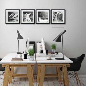 Wall Decor Music Room, Gift for Music Lover Music Room Decor Set of 4 ...