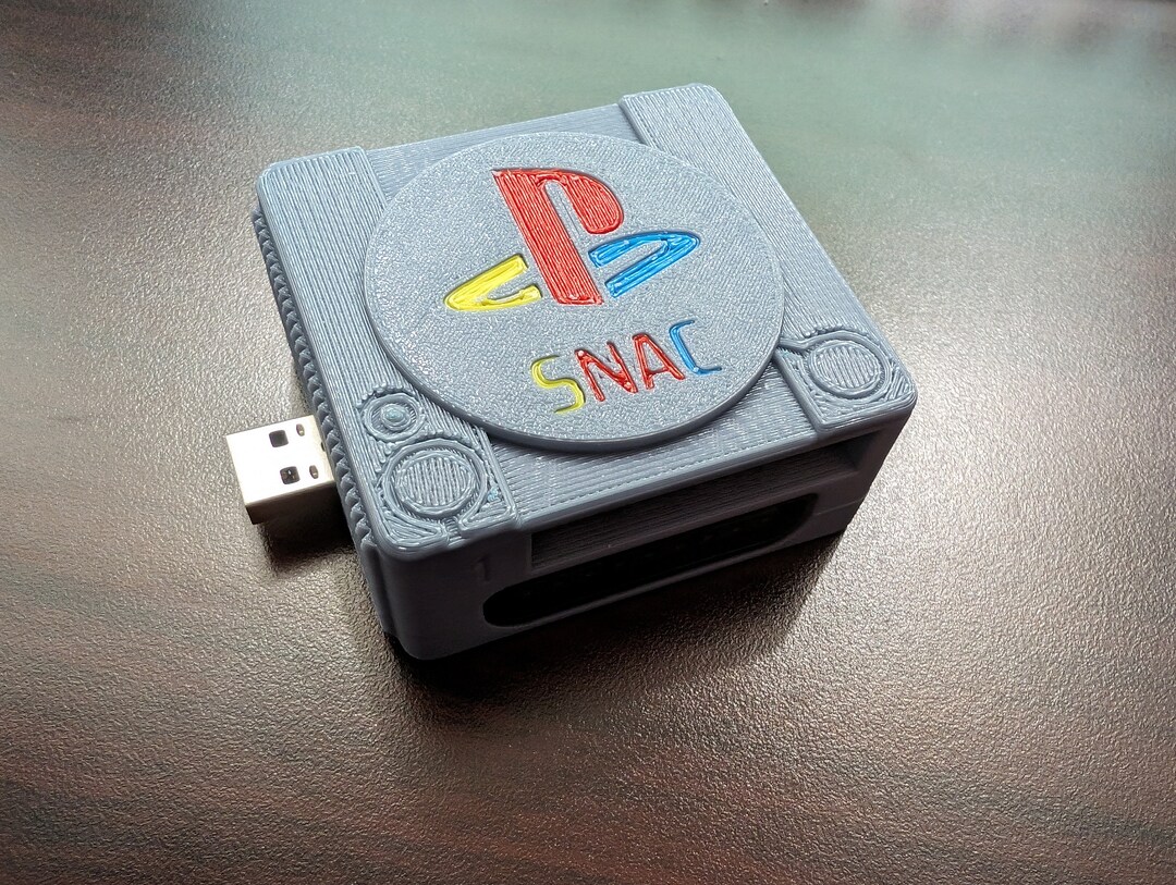 PSX SNAC With Memory Card Add-on for Mister FPGA and 3D Printed ...