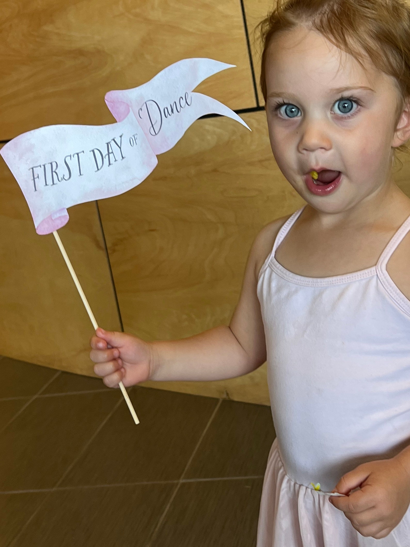 FIRST DAY OF Dance Printable, First Day of Ballet, Ballerina - Etsy