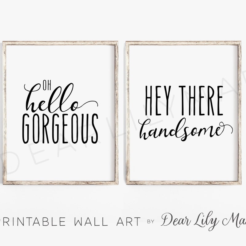 Hello Handsome - Etsy