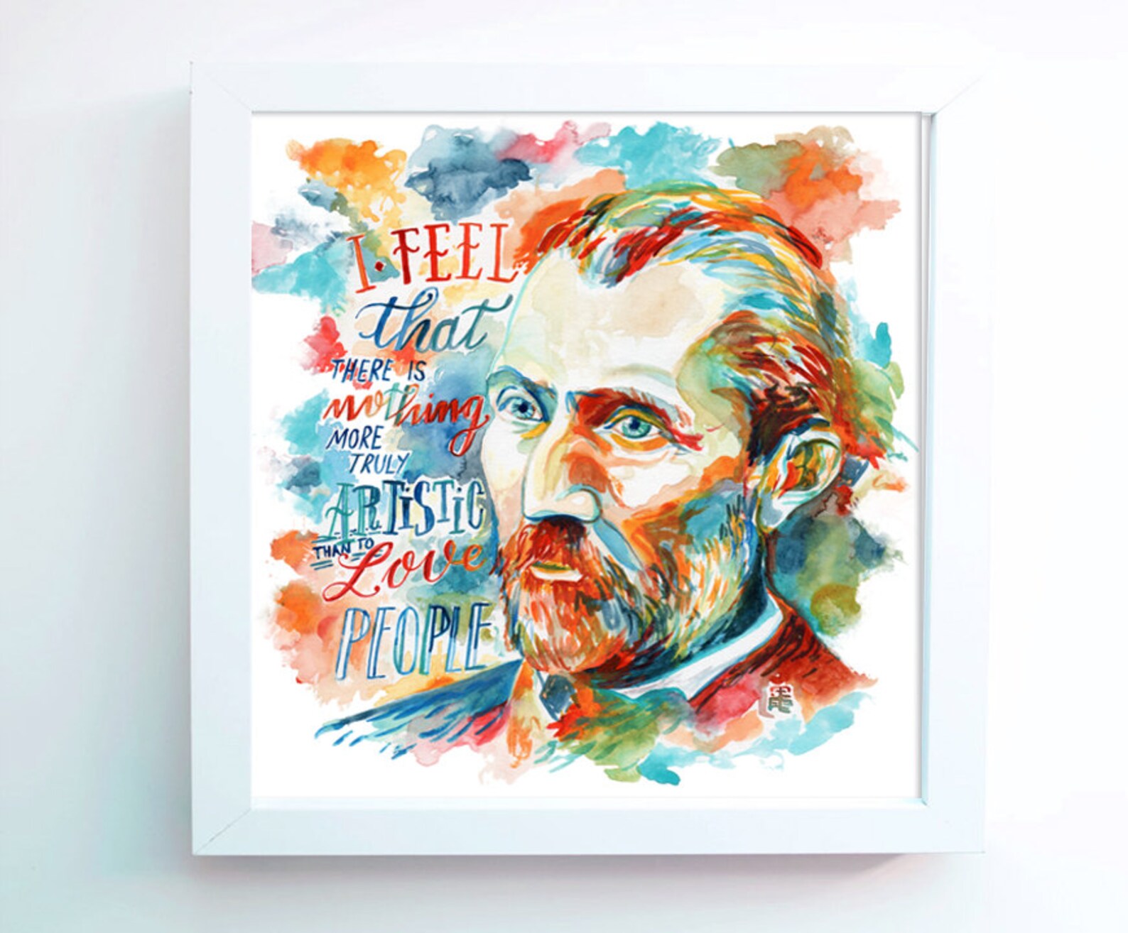 Vincent VAN GOGH POSTER Vincent Van Gogh Print Vincent Van | Etsy