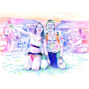 Personalized Rave Boyfriend Gifts, Custom EDM Wall Art, Gift for Ravers ...