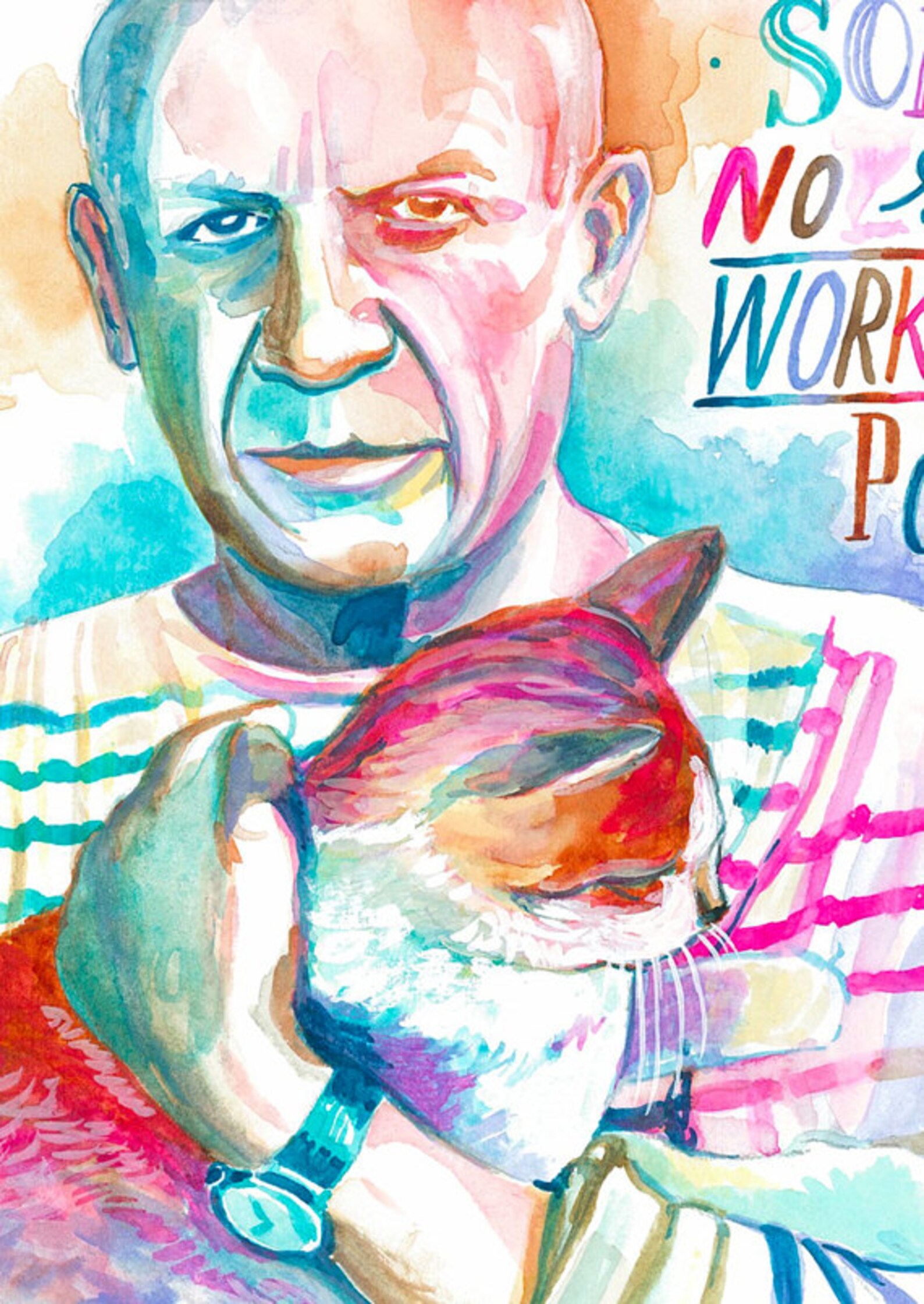 Pablo PICASSO ART PRINT - Picasso Quote, Picasso Poster, Picasso ...