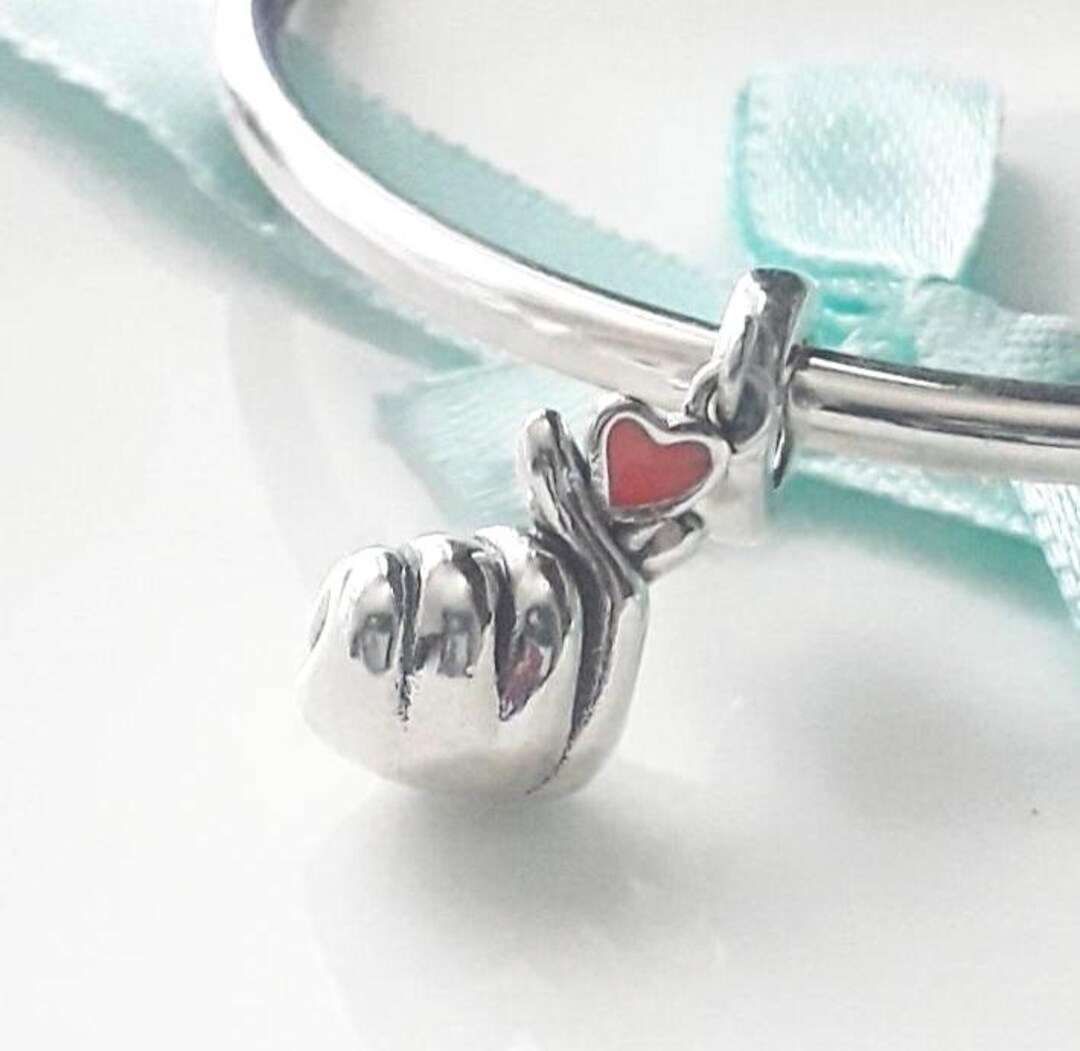 Sterling Silver Hand Sign Charm - Pandora Compatible Gift - Etsy