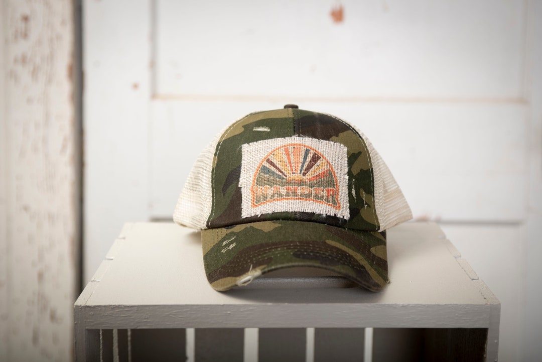 Ponytail Hat wander / Gypsy Hat/ Mountain Hat - Etsy