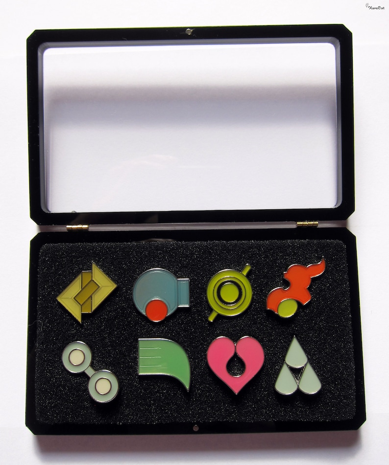 Pokémon Gym Badges Hoenn gen 3 - Etsy