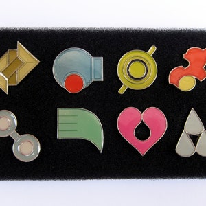 Hoenn Gym Badges - Gen 3 - Etsy