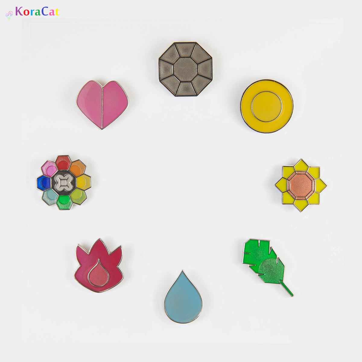 Pokemon Badges Kanto