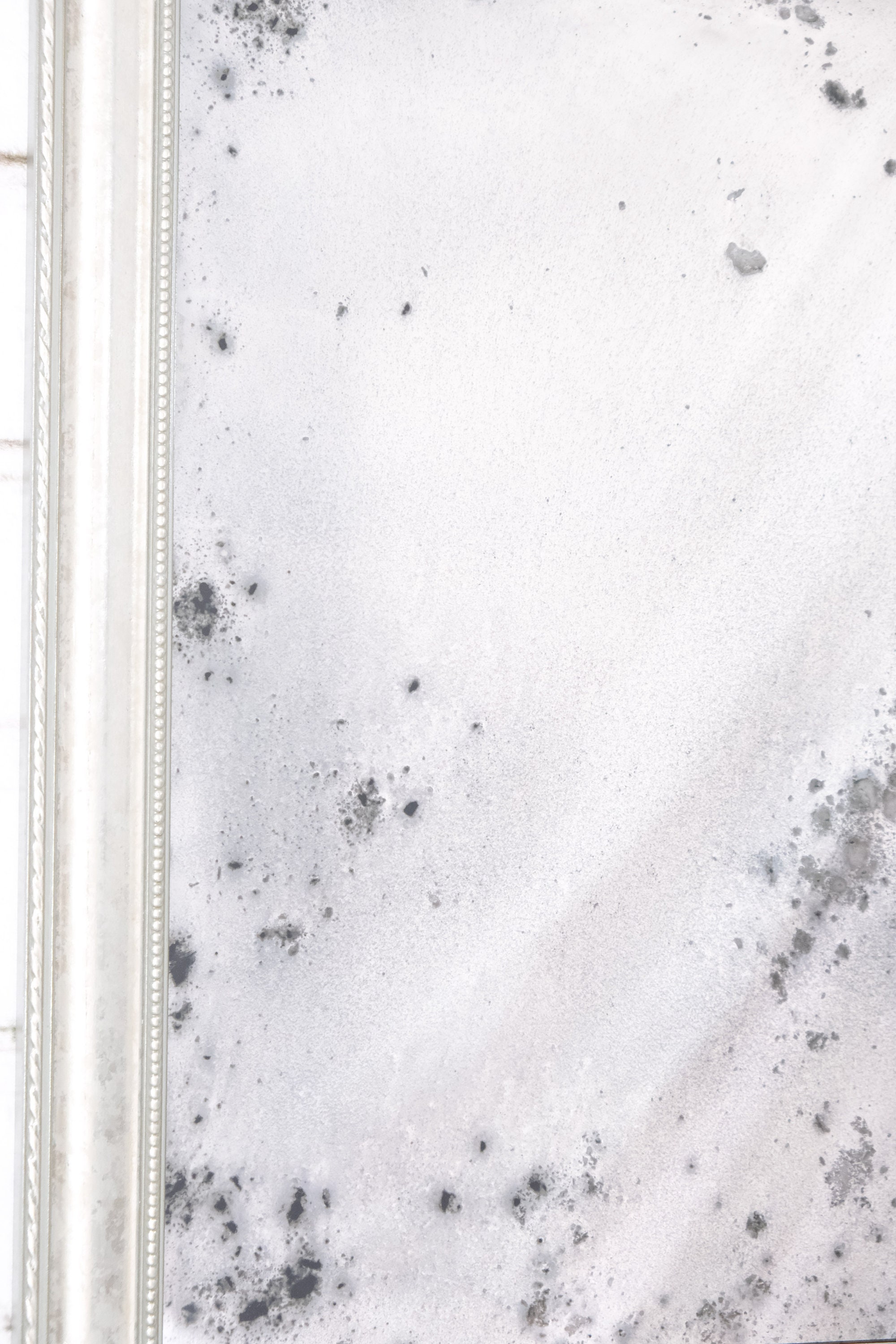 Distressed Silver Wall Mirror, Silver Framed Mirror, 18.5 X 12.5 - Etsy