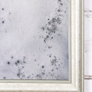 Distressed Silver Wall Mirror, Silver Framed Mirror, 18.5 X 12.5 - Etsy