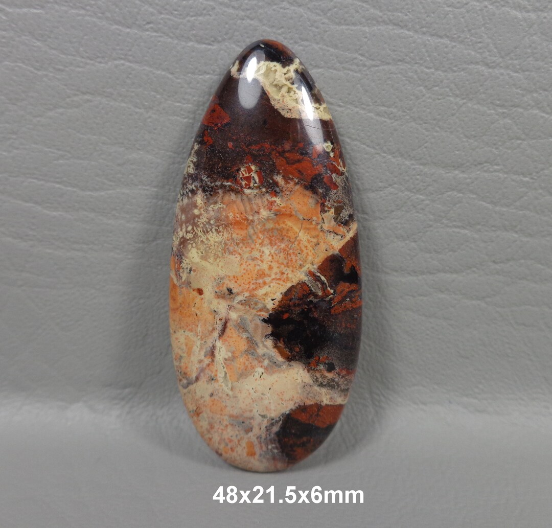 Tabu Tabu Jasper AKA African Painted Valley Jasper Cabochon - Etsy