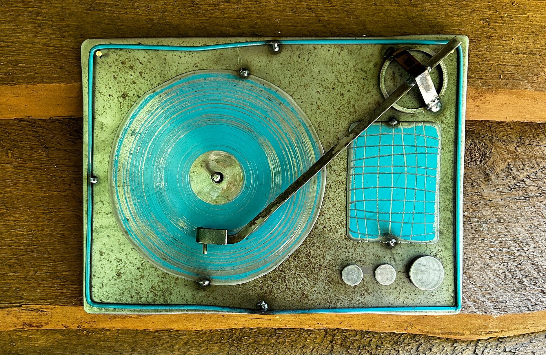 Metal Record Player 1960s 1970s 1980s FREE SHIPPING - Etsy